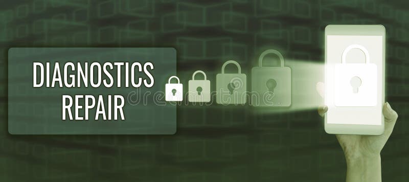 Inspiration Showing Sign Diagnostics RepairA Program or Routine that ...