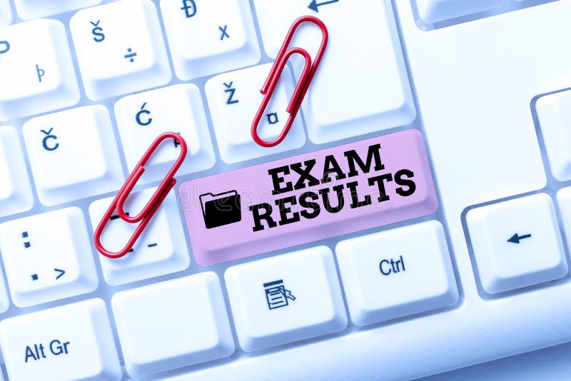 Handwriting Text Exam Results. Business Idea an Outcome of a Formal ...