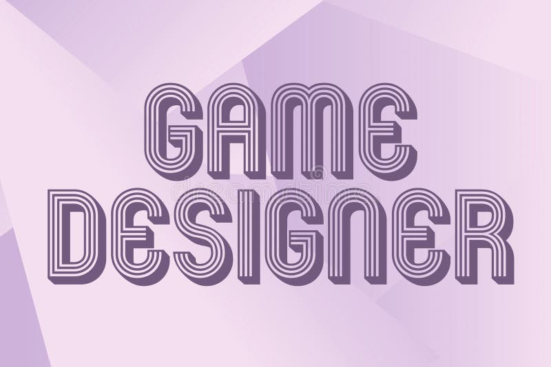 Text Sign Showing Game Designer. Business Showcase Campaigner Pixel ... Text Sign Showing Game Designer. Business Showcase Campaigner Pixel ...