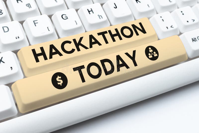 Inspiration Showing Sign Hackathon. Business Concept Event Where Large ... Inspiration Showing Sign Hackathon. Business Concept Event Where Large ...