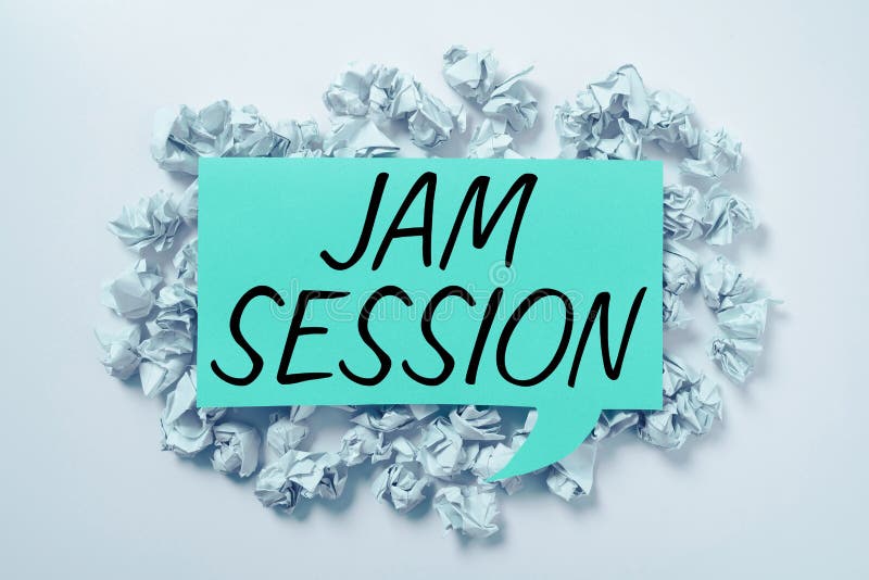 Inspiration Showing Sign Jam Session. Internet Concept Impromptu ... Inspiration Showing Sign Jam Session. Internet Concept Impromptu ...