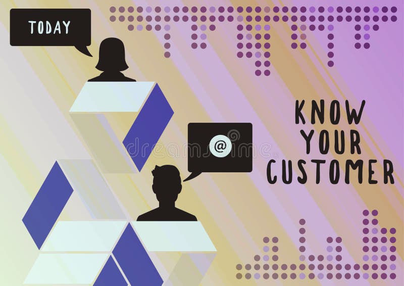 Writing Displaying Text Know Your Customer. Internet Concept Marketing ... Writing Displaying Text Know Your Customer. Internet Concept Marketing ...