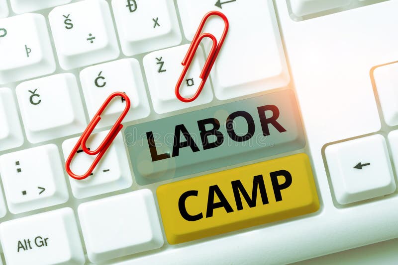 Text Showing Inspiration Labor Camp. Business Overview a Penal Colony ... Text Showing Inspiration Labor Camp. Business Overview a Penal Colony ...