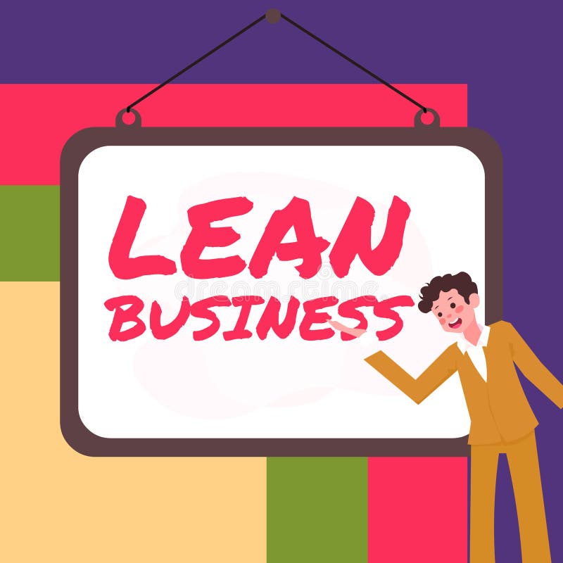 Inspiration Showing Sign Lean Business. Business Approach Improvement ... Inspiration Showing Sign Lean Business. Business Approach Improvement ...