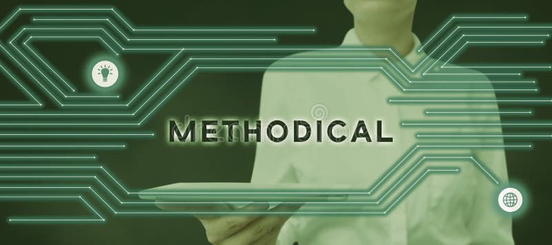 Inspiration Showing Sign Methodical. Business Concept System of Methods ...