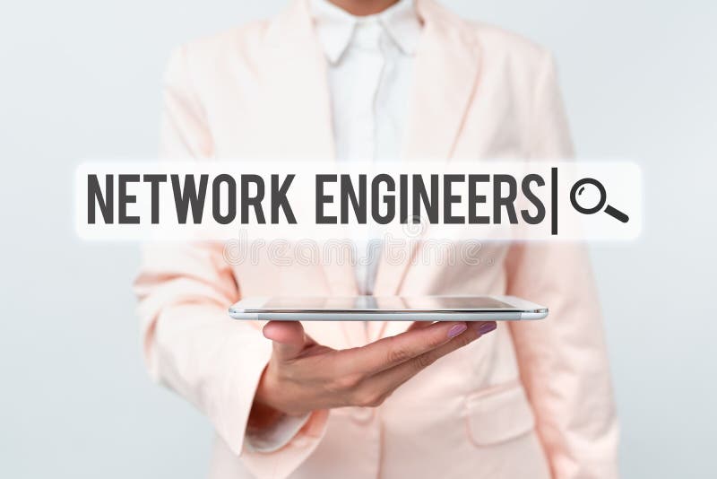 Inspiration Showing Sign Network Engineers. Conceptual Photo Technology ...