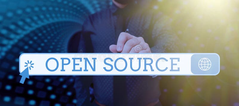 Text Sign Showing Open Source. Conceptual Photo Denoting Software Which ... Text Sign Showing Open Source. Conceptual Photo Denoting Software Which ...