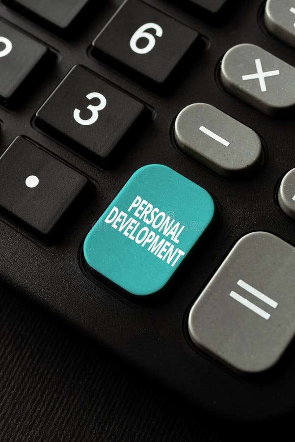 Inspiration Showing Sign Personal Development. Concept Meaning Process ...