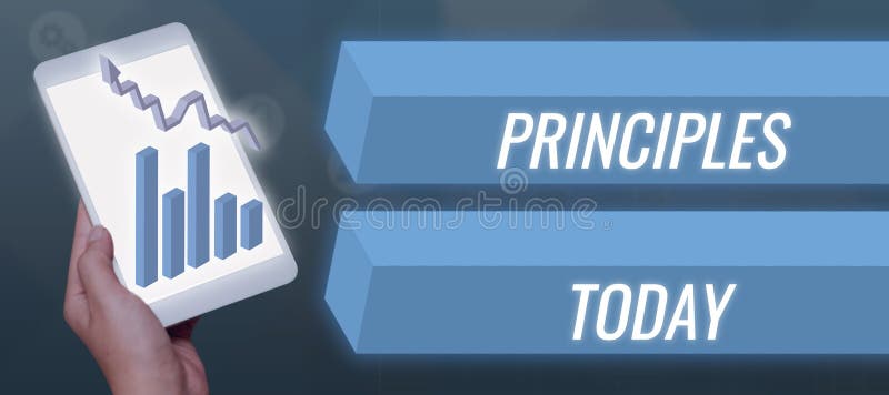 Inspiration Showing Sign Principles. Internet Concept Fundamental Truth ...