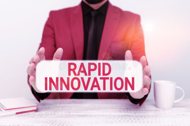 Writing Displaying Text Rapid Innovation. Concept Meaning ...