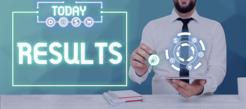 Inspiration Showing Sign Results. Concept Meaning Final Consequence of ...