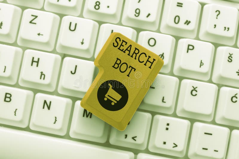 Inspiration Showing Sign Search Bot Word For A Program That Runs Automated Tasks Over The