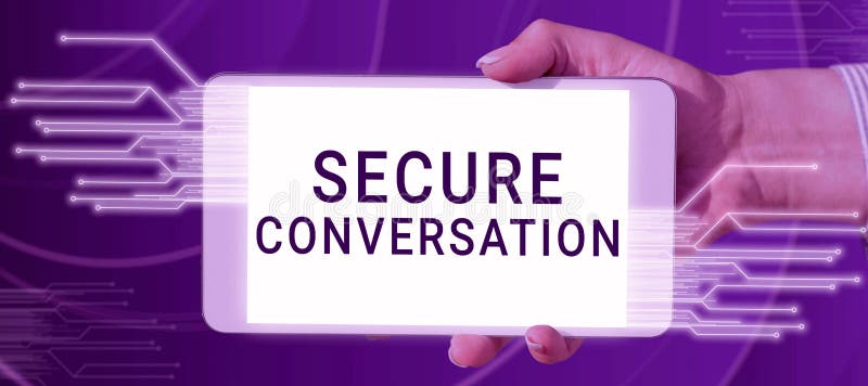 Handwriting Text Secure Conversation. Concept Meaning Secured Encrypted ...