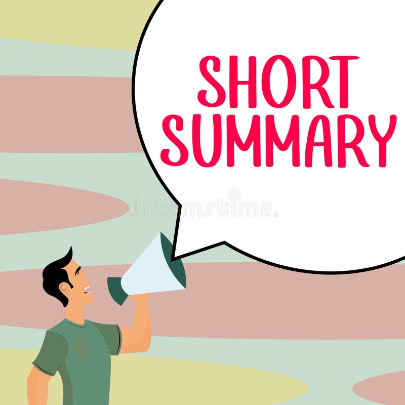 Inspiration Showing Sign Short Summary. Word Written on Brief Statement ... Inspiration Showing Sign Short Summary. Word Written on Brief Statement ...