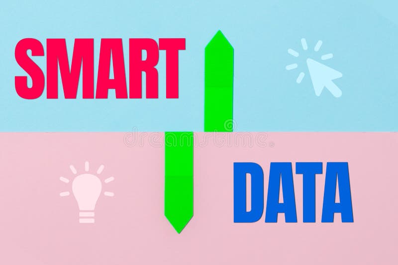 Inspiration Showing Sign Smart Data. Word for Digital Information that ...