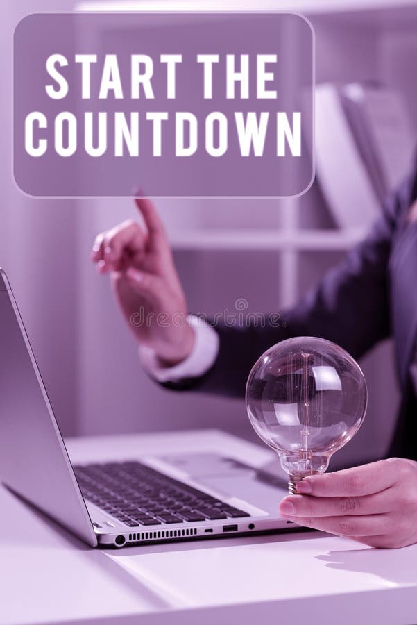 Inspiration Showing Sign Start the Countdown. Business Idea Sequence of ... Inspiration Showing Sign Start the Countdown. Business Idea Sequence of ...