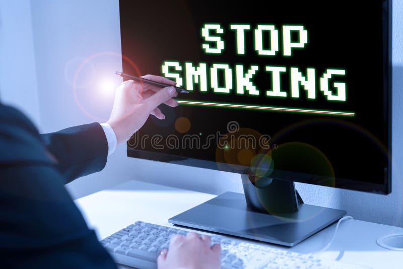 Inspiration Showing Sign Stop Smoking. Business Concept Discontinuing ... Inspiration Showing Sign Stop Smoking. Business Concept Discontinuing ...