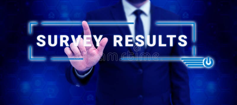 Inspiration Showing Sign Survey Results. Internet Concept Result of ... Inspiration Showing Sign Survey Results. Internet Concept Result of ...