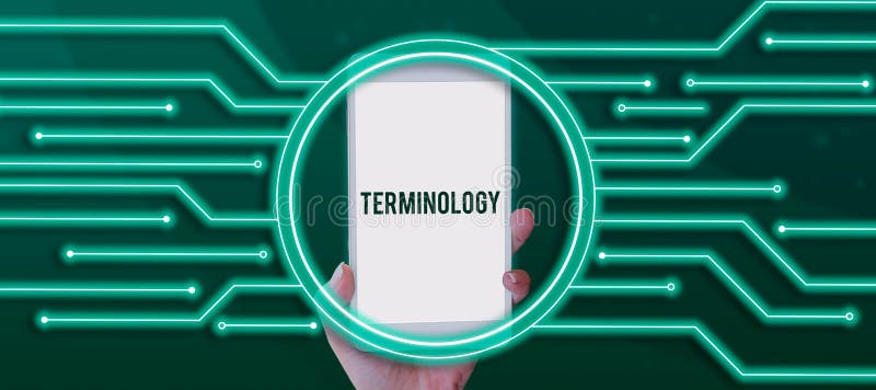 Inspiration Showing Sign Terminology. Word for Terms Used with ...