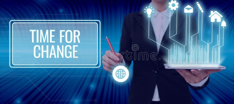 Sign Displaying Time for Change. Business Overview Take Action New ... Sign Displaying Time for Change. Business Overview Take Action New ...