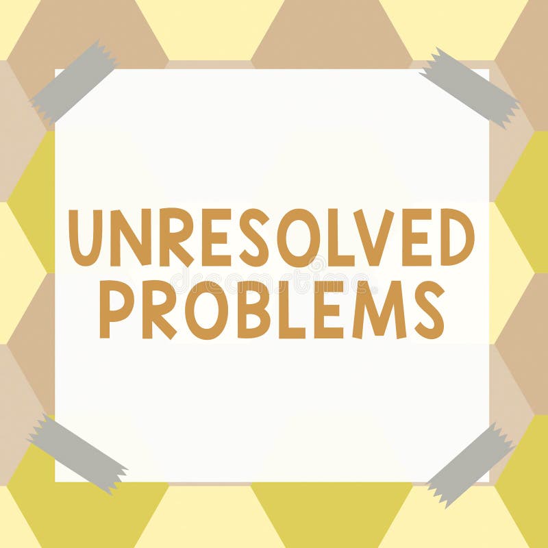 Unresolved Questions Stock Illustrations – 45 Unresolved Questions ...