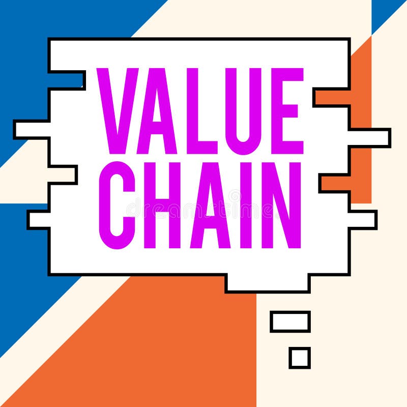 Inspiration Showing Sign Value Chain. Business Showcase Business ...