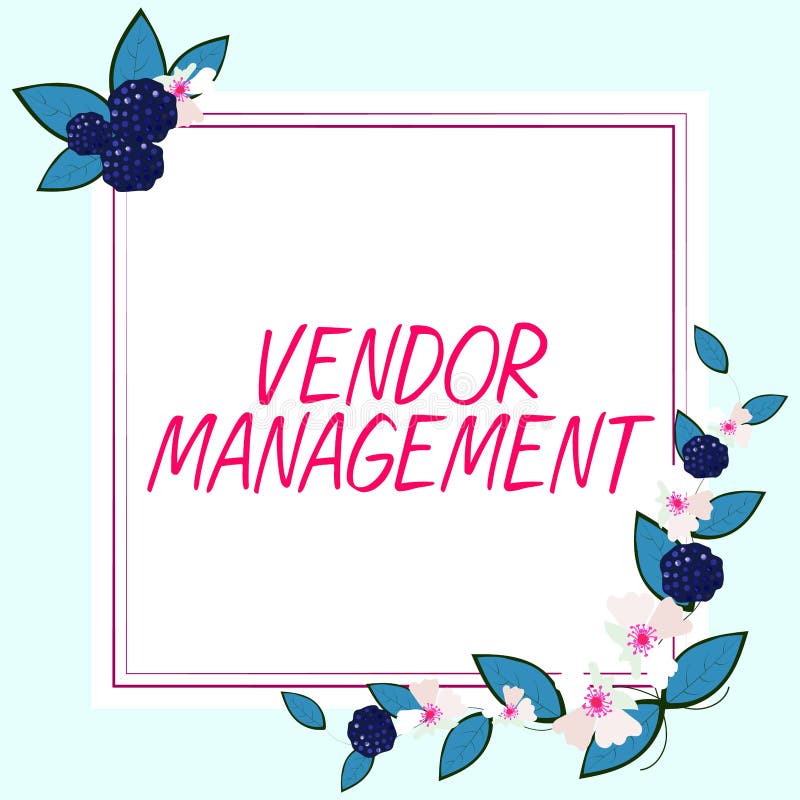 Sign Displaying Vendor Management. Business Idea Activities Included in ... Sign Displaying Vendor Management. Business Idea Activities Included in ...