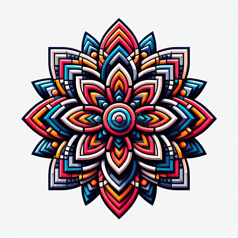 Inspiration for a Simple and Minimalist Abstract Mandala Design that is ...