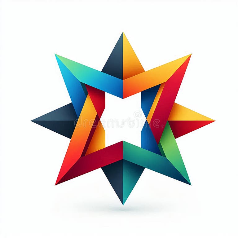 Inspiration for a Simple and Minimalist Logo Using a Colorful Basic ...