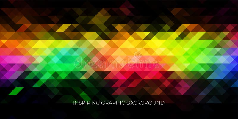 Inspirational Geometric Background for Screen Saver, Stylish and ...