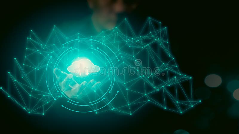 Inspirational Ideas. Creative Concept, Cloud Computing Concept, Stock ...