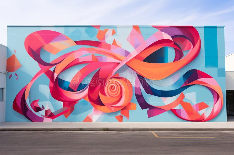 Inspirational Images of Collaborative Mural Stock Illustration ...