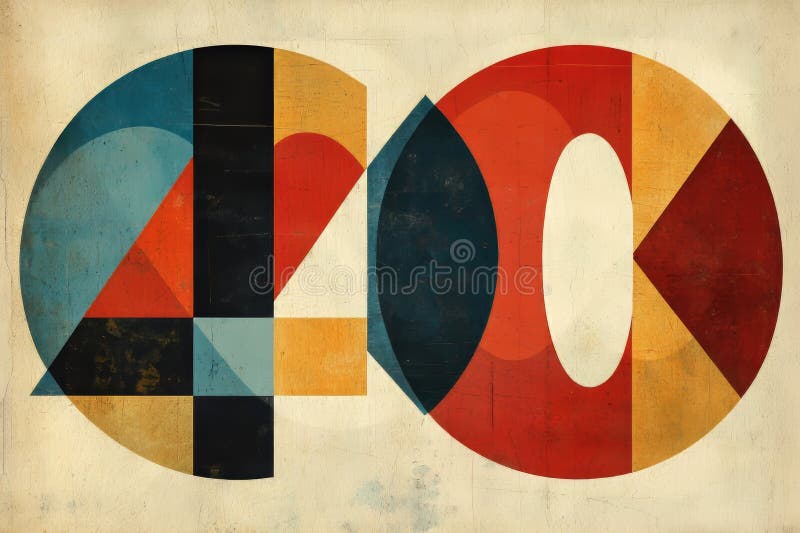 In this Inspirational Quote, Geometric Shapes Overlap in Transparent ...