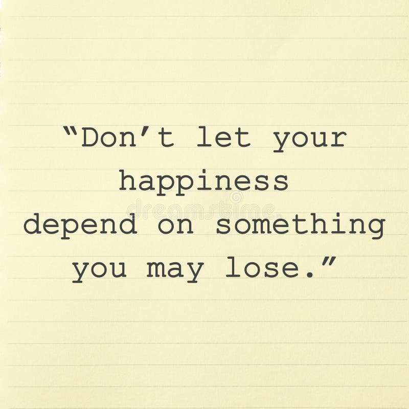 Inspirational Quote Words on Old Paper Backgroun Stock Illustration ...