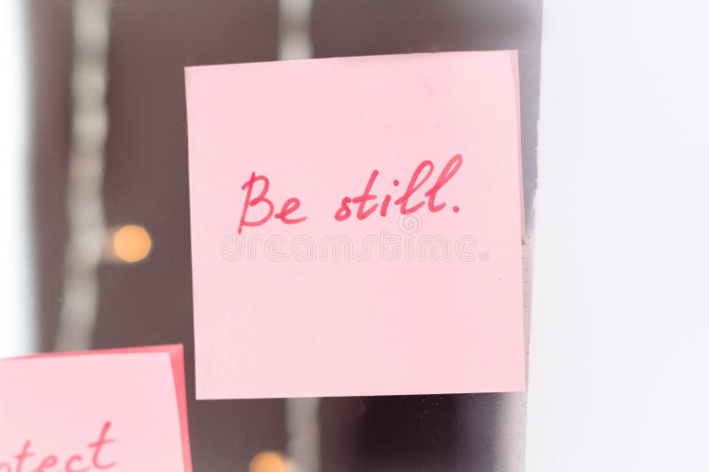 Inspirational Quotes on Pink Sticker on the Mirror,handwriting Text ...
