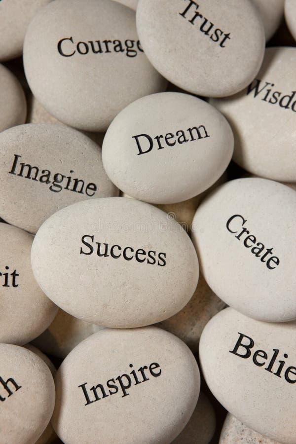 Believe stone stock image. Image of inspiration, inspirational - 28719541
