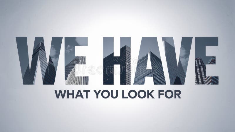 Inspirational Text Graphic with Blurred Urban Background Stock ...