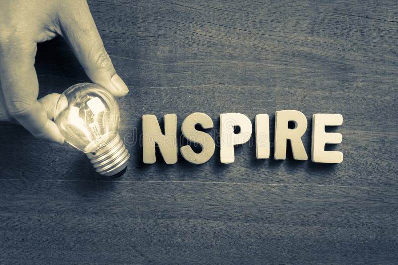 Inspire lamp stock image. Image of education, chalkboard - 44368315