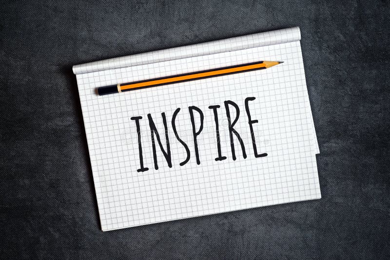 Inspire Creative Writing Concept Stock Illustration - Illustration of ...