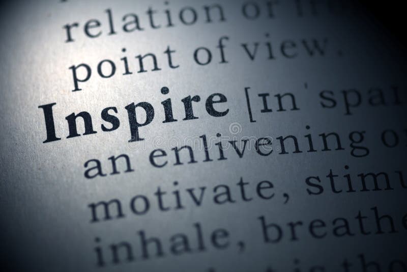 Teach, inspire, motivate stock photo. Image of type, antique - 27075476