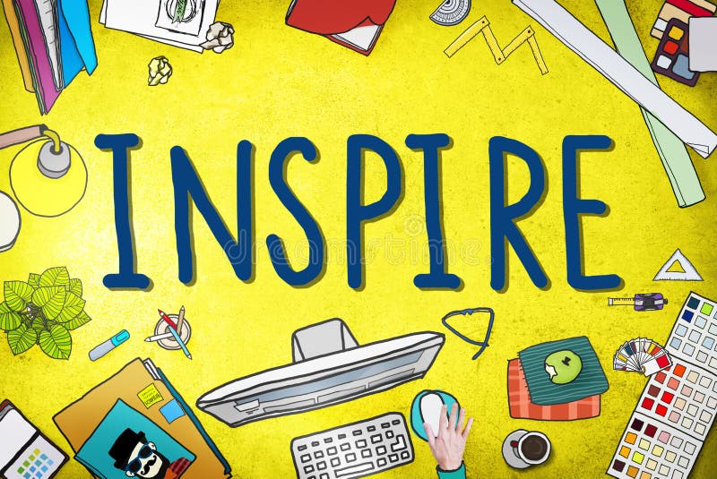 Inspire Ideas Creativity Inspiration Imagination Thinking Concep Stock ...