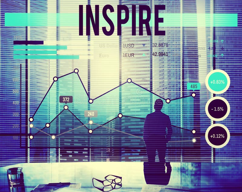 Inspire Inspiration Creative Motivate Imagination Concept Stock Photo ...