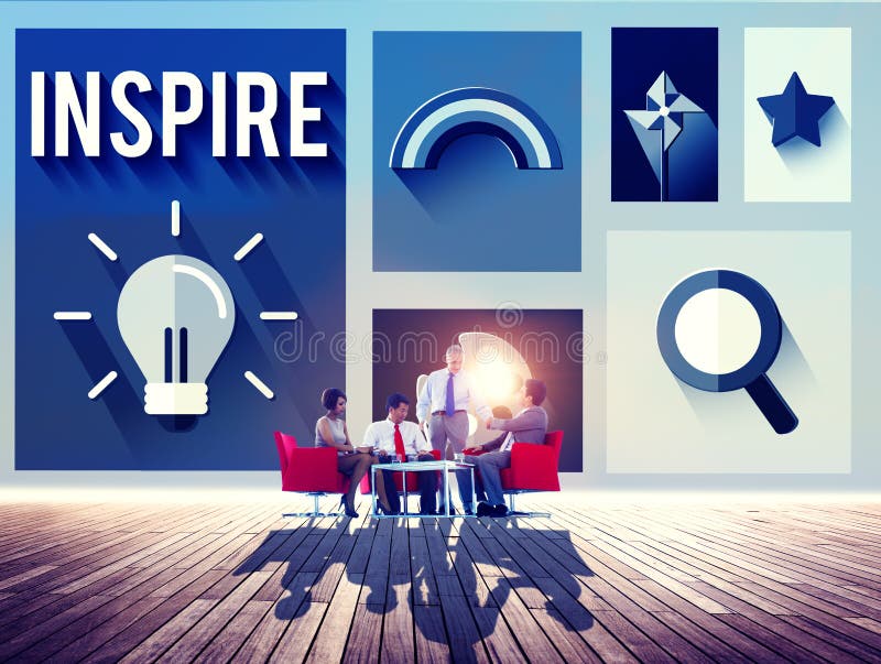 Inspiration. Creative Motivation Concept Stock Image - Image of ...