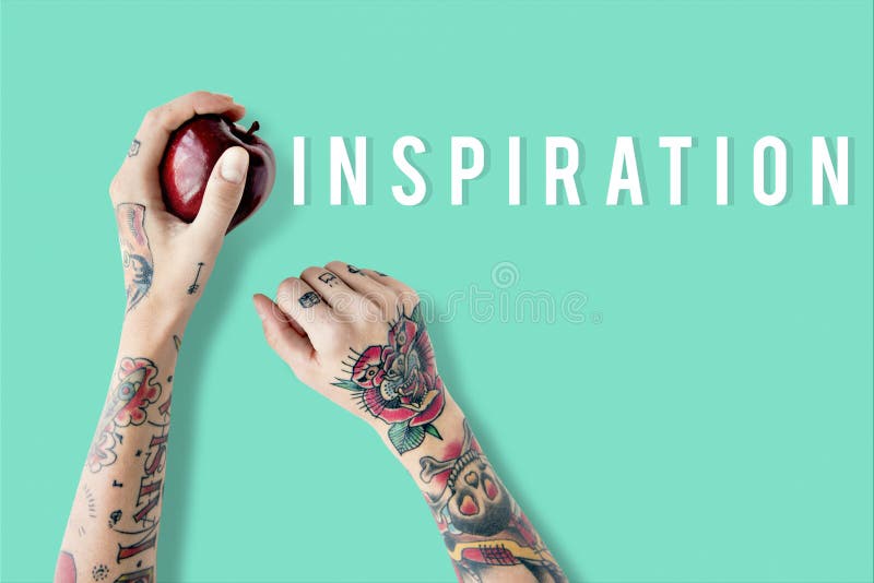 Inspire Inspiration Creative Motivate Imagination Concept Stock Photo ...