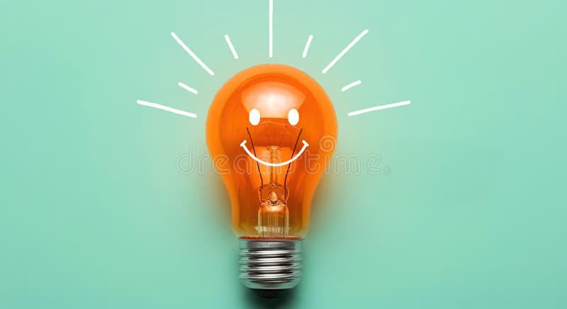 INSPIRE Message with Light Bulb.business Creativity Idea Stock ...