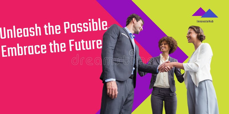 Inspire Progress with a Handshake Stock Image - Image of black, excitement: 309475681
