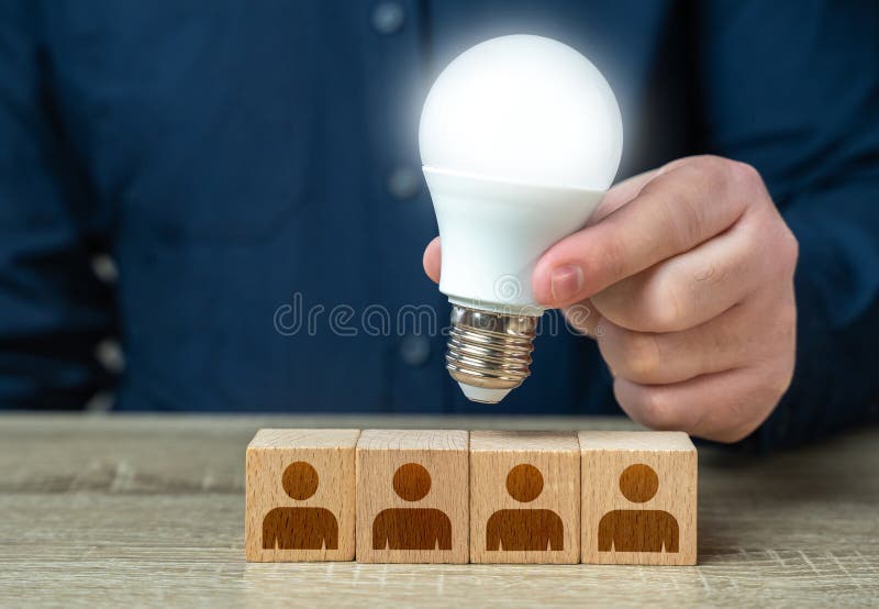 Inspire the Team To Work. Give Us Work and New Ideas Stock Photo ...