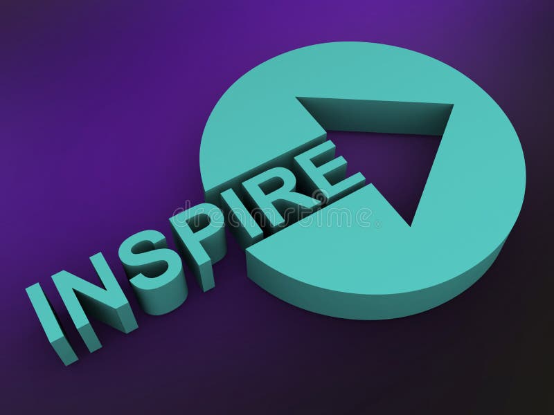 Inspire stock illustration. Illustration of confident - 99360524
