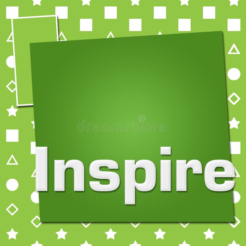 Inspire text design stock vector. Illustration of inspirational - 139296933