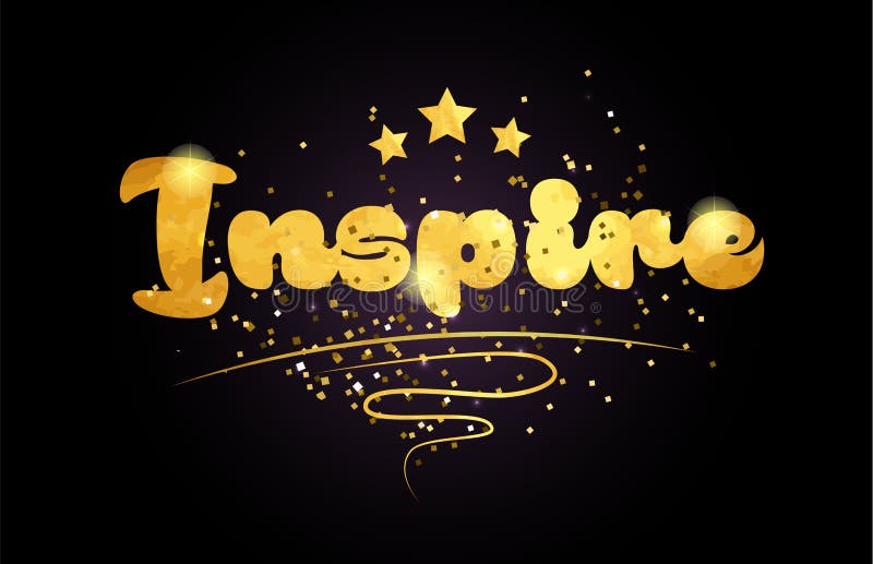 Inspire Star Golden Color Word Text Logo Icon Stock Vector ... Inspire Star Golden Color Word Text Logo Icon Stock Vector ...